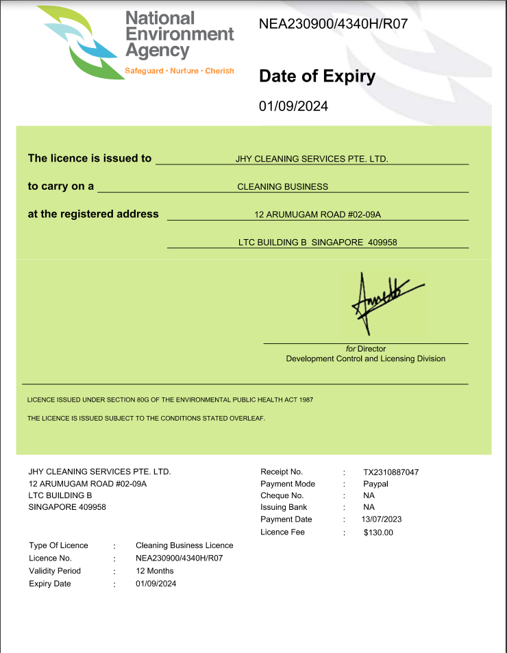JHY Cleaning Services